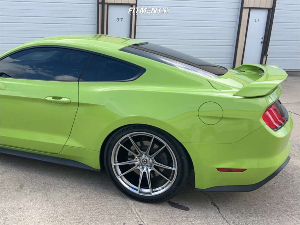 2020 Ford Mustang GT Premium with 20x10 HRE FlowForm Ff04 and Michelin ...