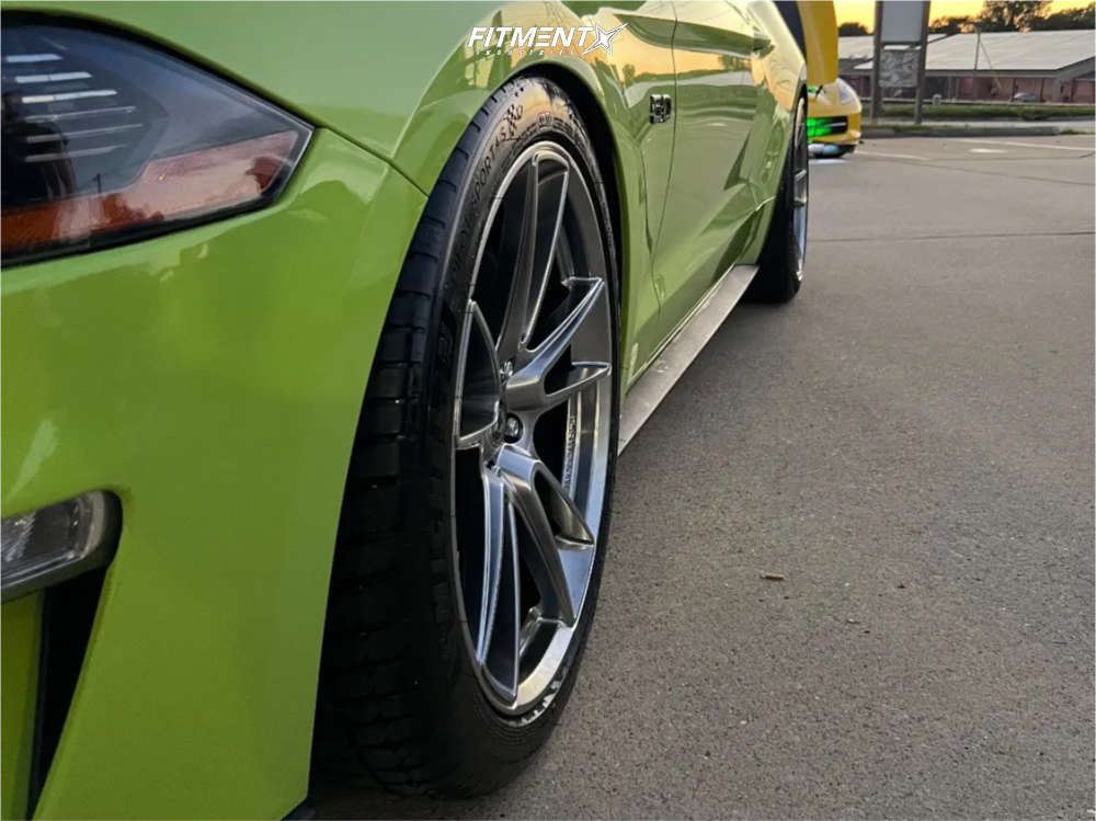 2020 Ford Mustang GT Premium with 20x10 HRE FlowForm Ff04 and Michelin ...