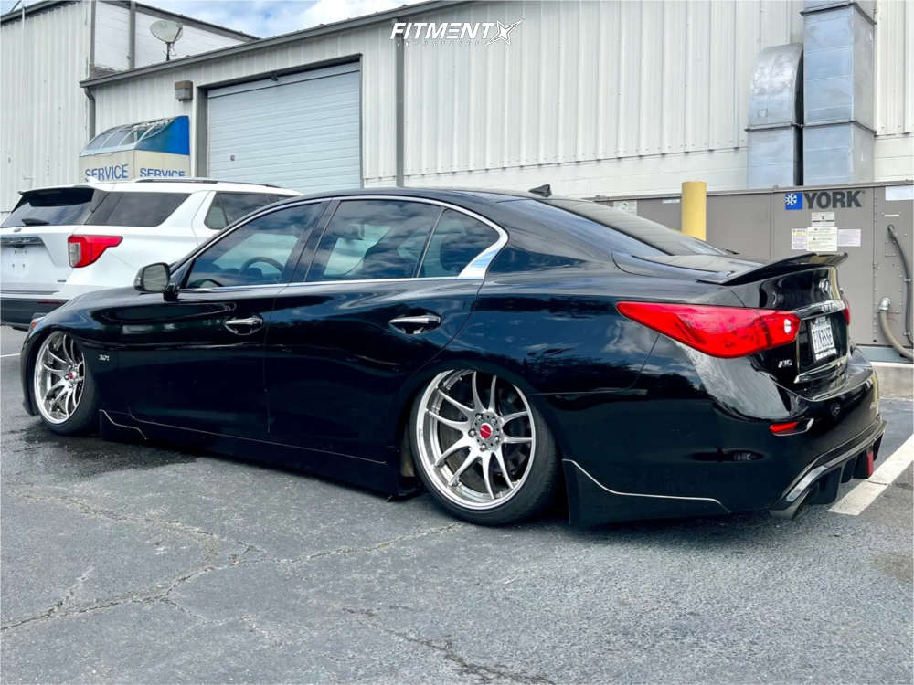 2017 INFINITI Q50 Premium with 19x10.5 Work Emotion Cr 2p and Achilles ...