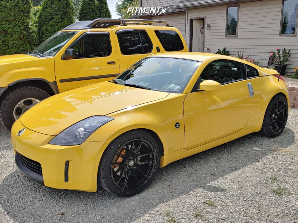 2005 Nissan 350Z 35th Anniversary Edition with 19x9.5 ESR Cs8 and ...