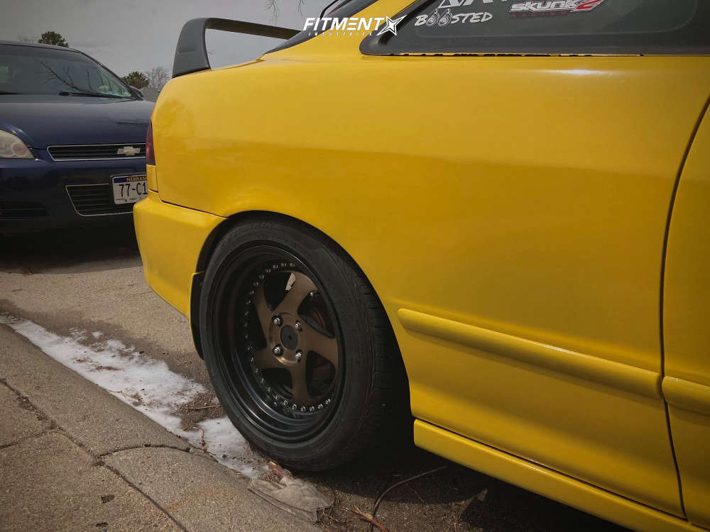 1998 Acura Integra GS with 16x9 JNC Jnc034 and Federal 205x50 on ...