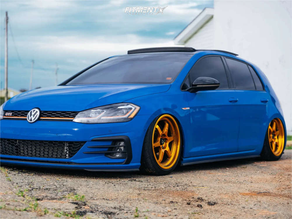 2021 Volkswagen GTI Autobahn with 18x9 Cosmis Racing Xt-006r and ...