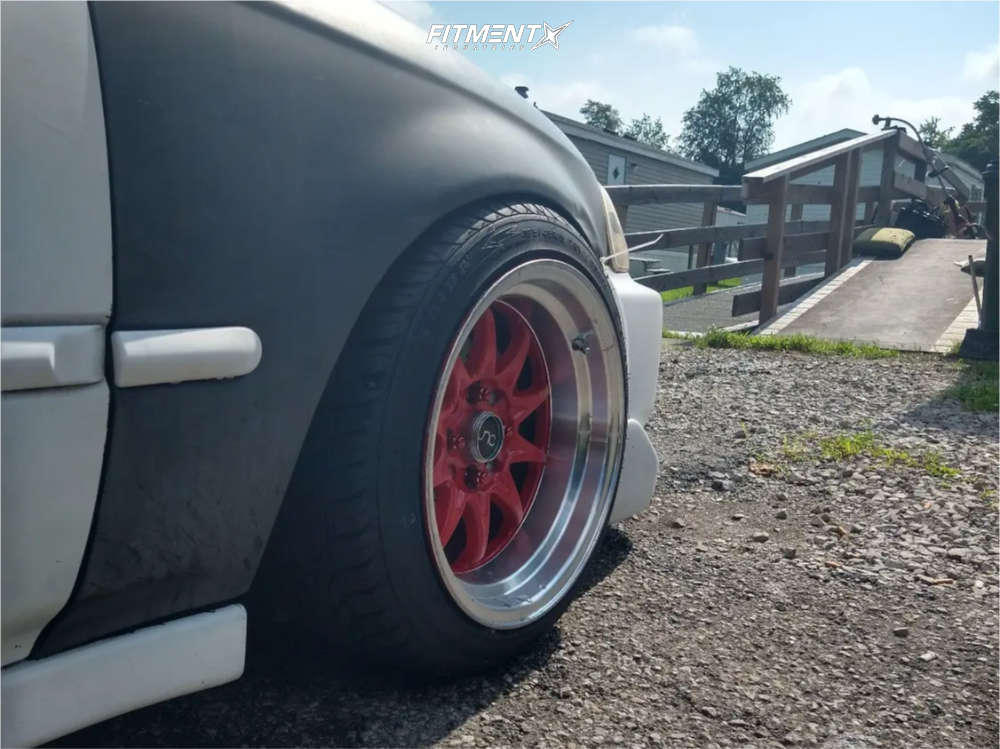 1996 Honda Civic DX with 15x8 JNC Jnc003 and Haida 195x45 on Coilovers ...