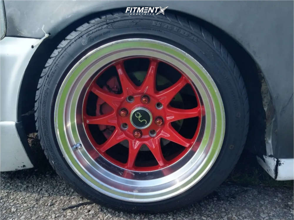 1996 Honda Civic DX with 15x8 JNC Jnc003 and Haida 195x45 on Coilovers ...