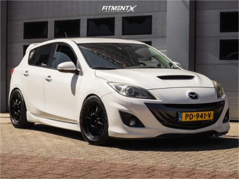 2010 Mazda 3 Mazdaspeed with 17x9 Konig Hypergram and Nankang 255x40 on ...