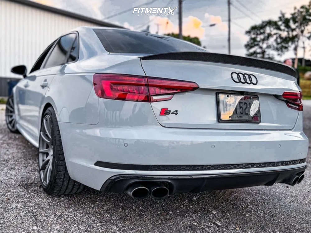 2018 Audi S4 Premium Plus with 19x9.5 Forgestar Cf10 and Michelin ...