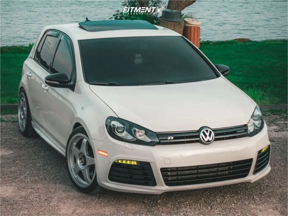 2012 Volkswagen Golf R Base with 18x8.5 Fifteen52 Chicane and Firestone ...