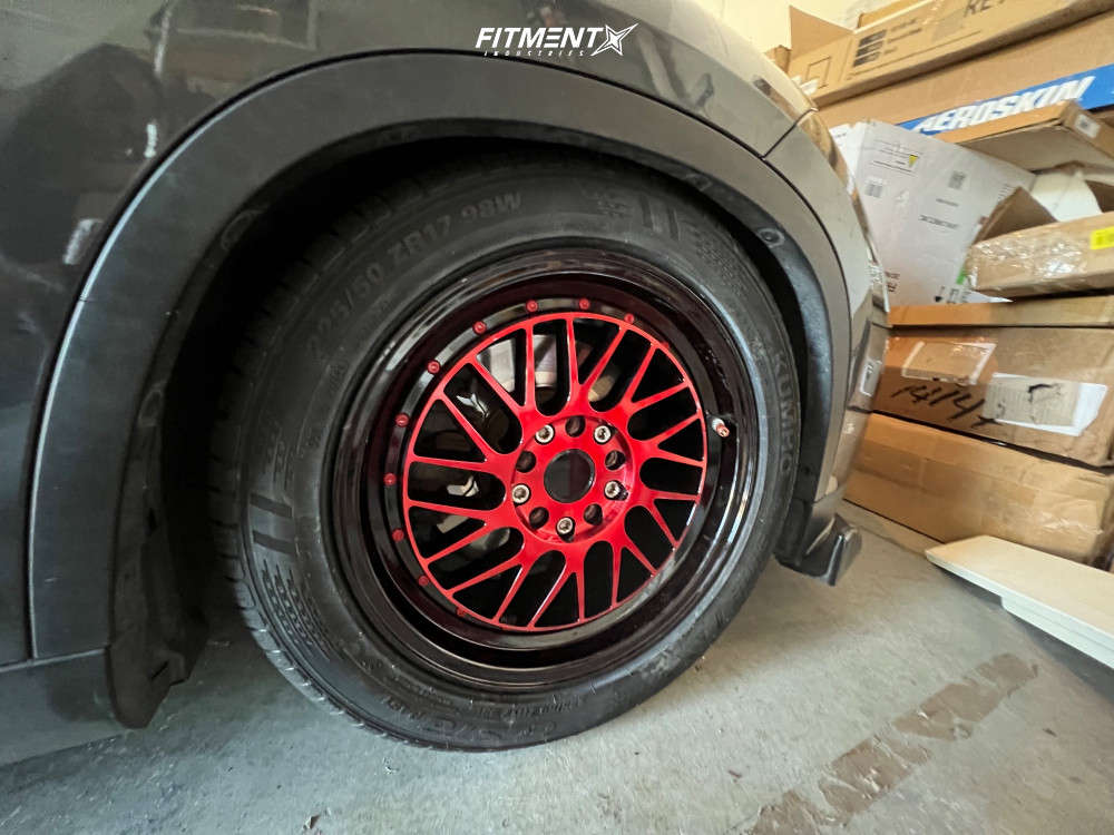2015 BMW X1 xDrive28i with 17x7.5 Mach Mp42 and Kumho 225x50 on ...