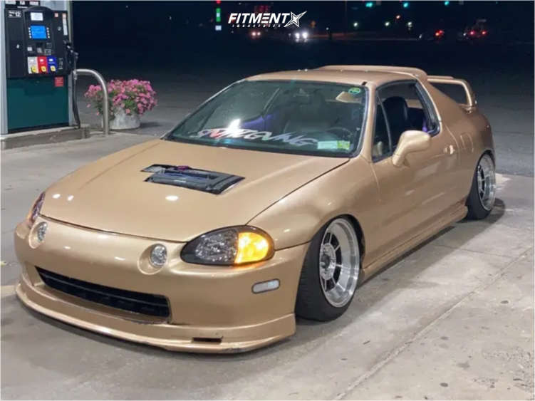 1993 Honda Civic Del Sol S with 15x8 Rota Shakotan and BFGoodrich ...