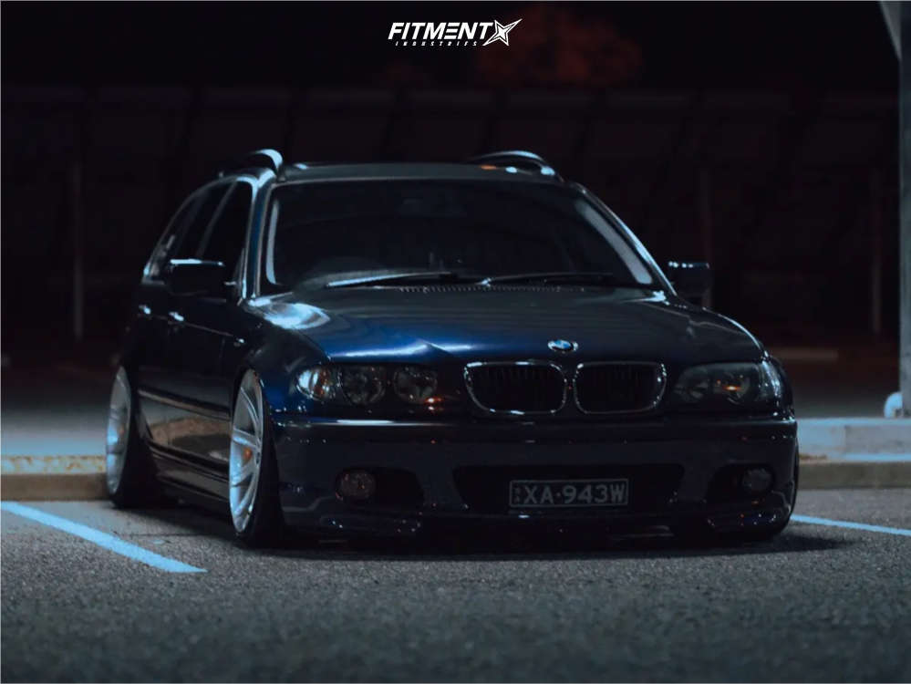 2003 BMW 320i Base with 19x9 Borbet Style 95 and Achilles 215x35 on Air ...