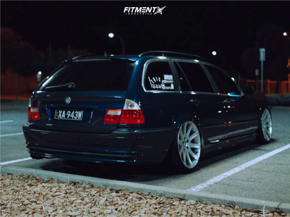 2003 BMW 320i Base with 19x9 Borbet Style 95 and Achilles 215x35 on Air ...