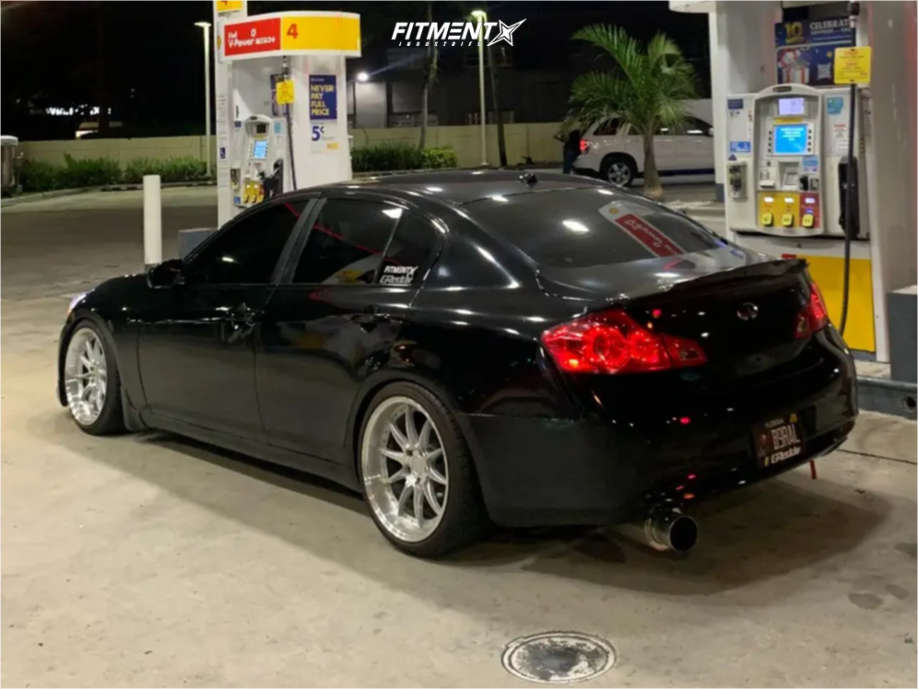 2013 INFINITI G37 Base with 19x9.5 Aodhan Ds07 and Lexani 245x35 on ...