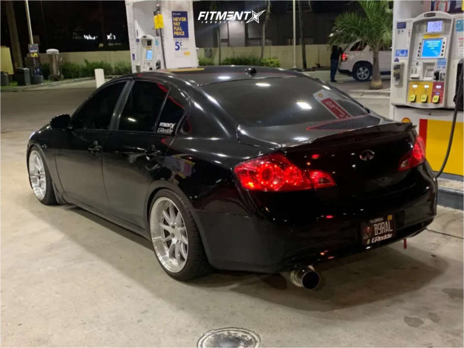 2013 INFINITI G37 Base with 19x9.5 Aodhan Ds07 and Lexani 245x35 on ...