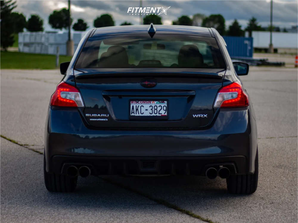 2015 Subaru WRX Premium with 18x9 Enkei Rs05-rr and Yokohama 245x40 on ...