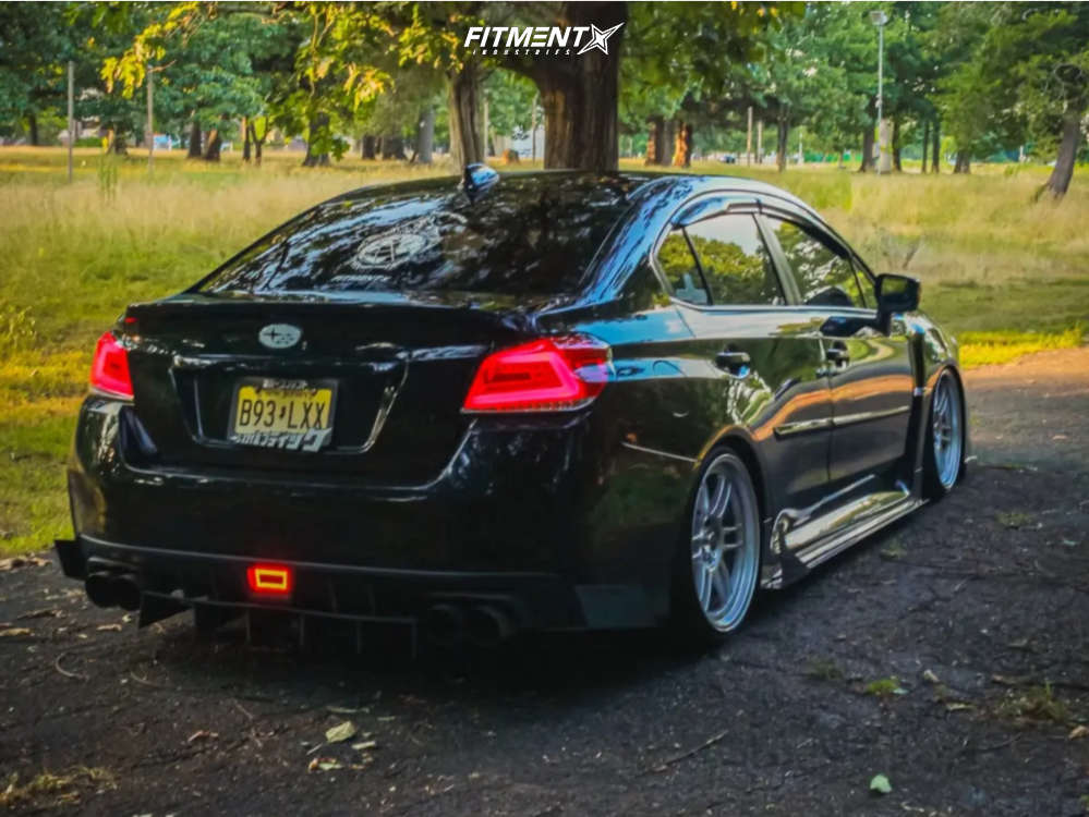 2016 Subaru WRX Premium with 18x9.5 Enkei Rpf1 and Vercelli 215x35 on ...