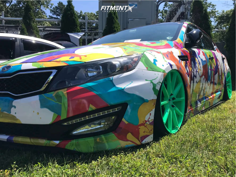 2013 Kia Optima SX with 20x9 Vossen Vfs1 and Achilles 225x35 on Air ...