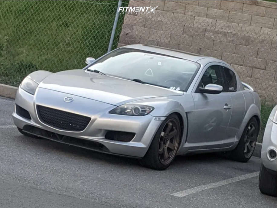2004 Mazda RX-8 Base with 18x8.5 AVID1 Av6 and Pirelli 235x40 on ...