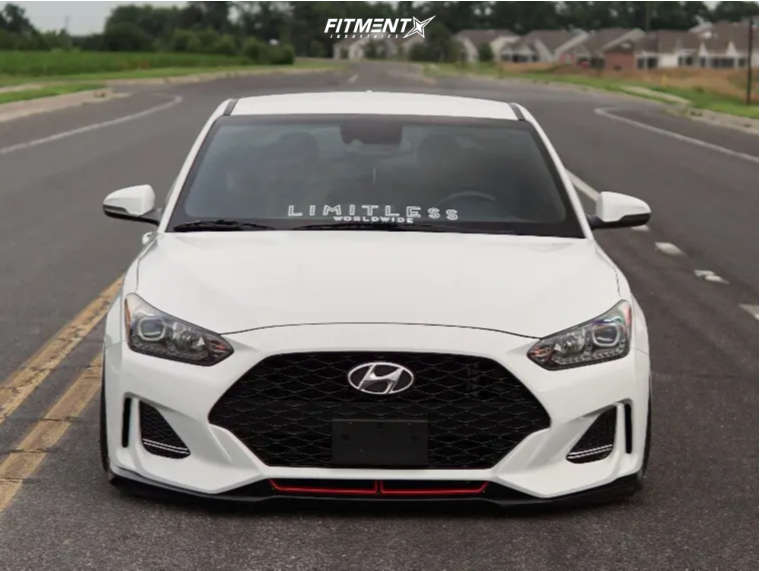 2020 Hyundai Veloster Turbo R-Spec with 18x8.5 MST Mt07 and Atlas ...