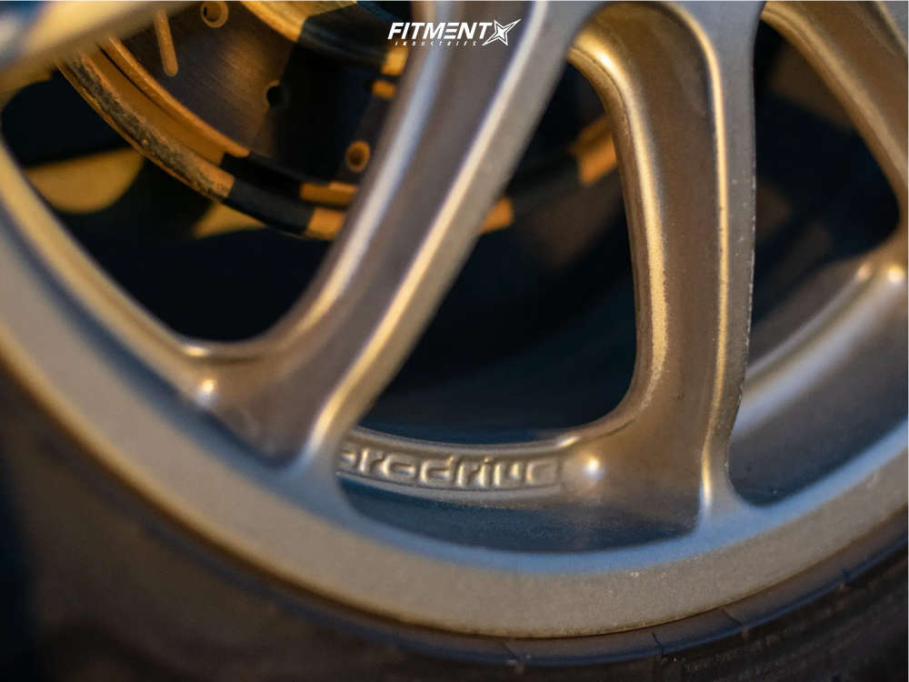 2004 Subaru Impreza WRX with 17x7 OZ Racing Prodrive and Michelin ...