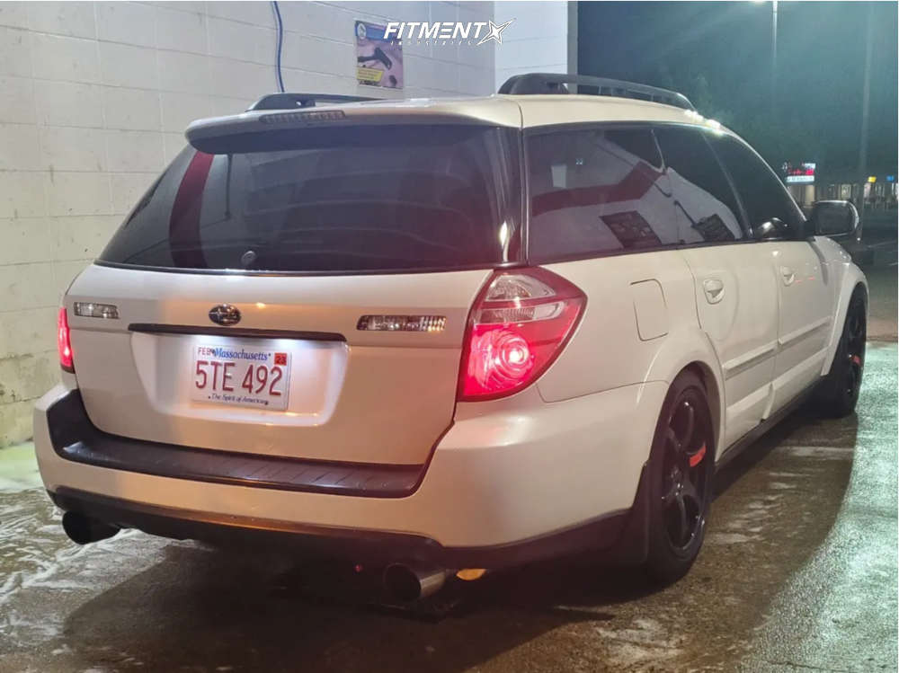 2009 Subaru Outback XT Limited with 18x8.5 Gram Lights 57dr and Pirelli ...
