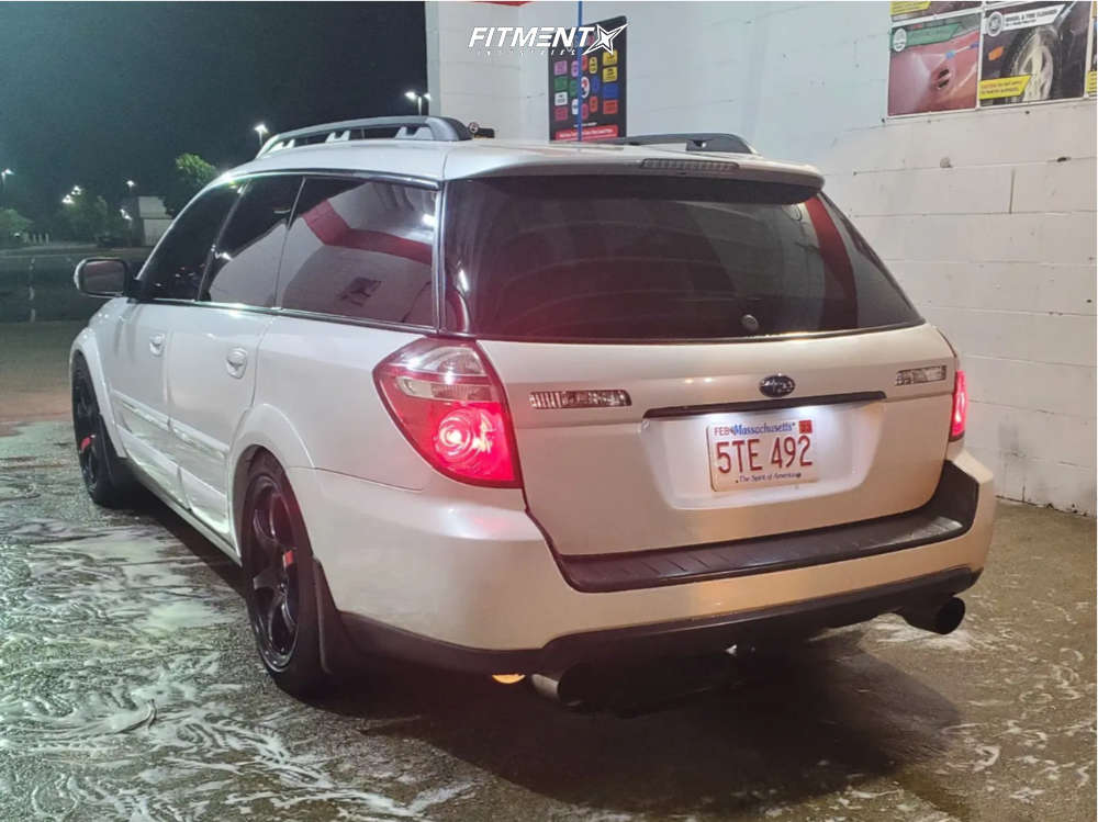 2009 Subaru Outback XT Limited with 18x8.5 Gram Lights 57dr and Pirelli ...