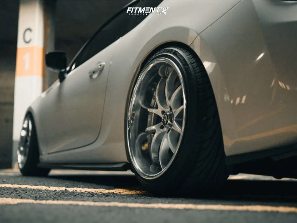 2016 Subaru BRZ Limited with 18x9.5 Work Vs Ss and Nankang 225x40 on ...