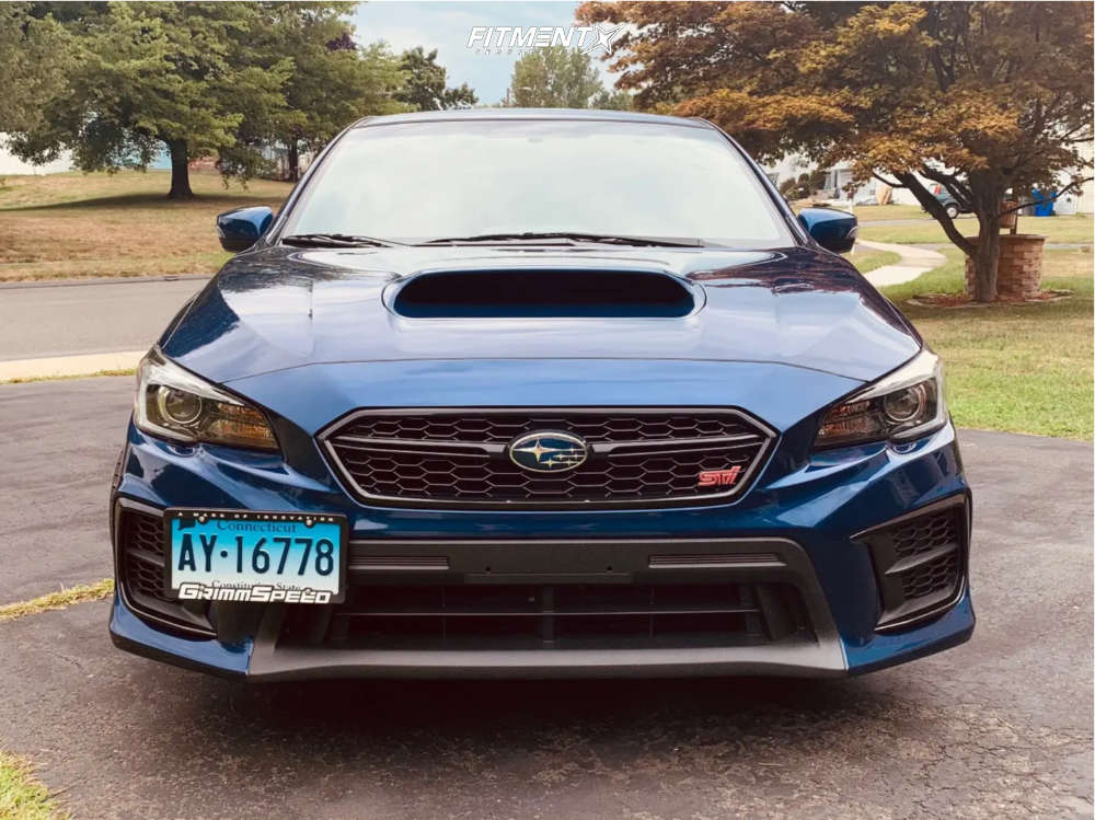 2020 Subaru WRX STI Base with 19x9.5 ESR Sr07 and General 245x35 on Stock Suspension | 2353267 ...
