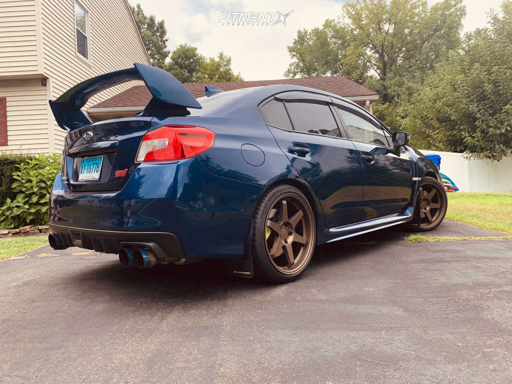 2020 Subaru WRX STI Base with 19x9.5 ESR Sr07 and General 245x35 on Stock Suspension | 2353267 ...