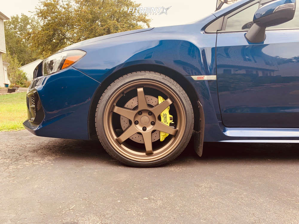 2020 Subaru WRX STI Base with 19x9.5 ESR Sr07 and General 245x35 on Stock Suspension | 2353267 ...