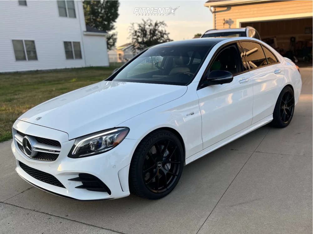 2019 Mercedes-Benz C43 AMG 4Matic with 19x8.5 ESR Rf2 and Continental ...