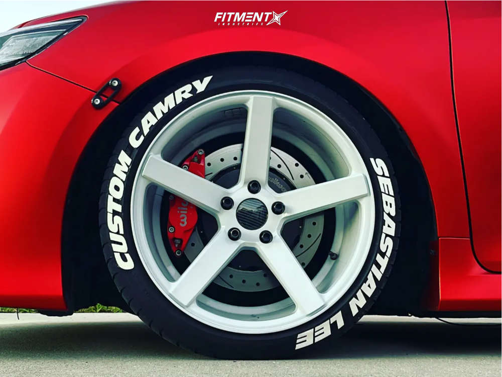 2012 Toyota Camry SE with 18x9 JNC Jnc026 and Michelin 225x40 on Air ...