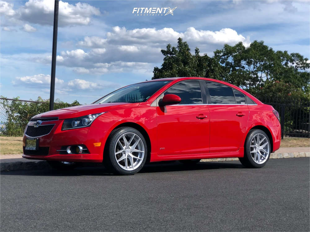 2012 Chevrolet Cruze LT with 18x8.5 Rotiform Flg and Toyo Tires 225x45 ...