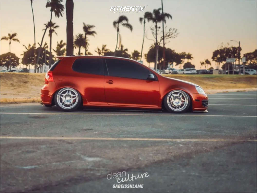 2006 Volkswagen GTI Base with 18x9.5 Revolve DTM.06 and Vercelli 215x40 ...