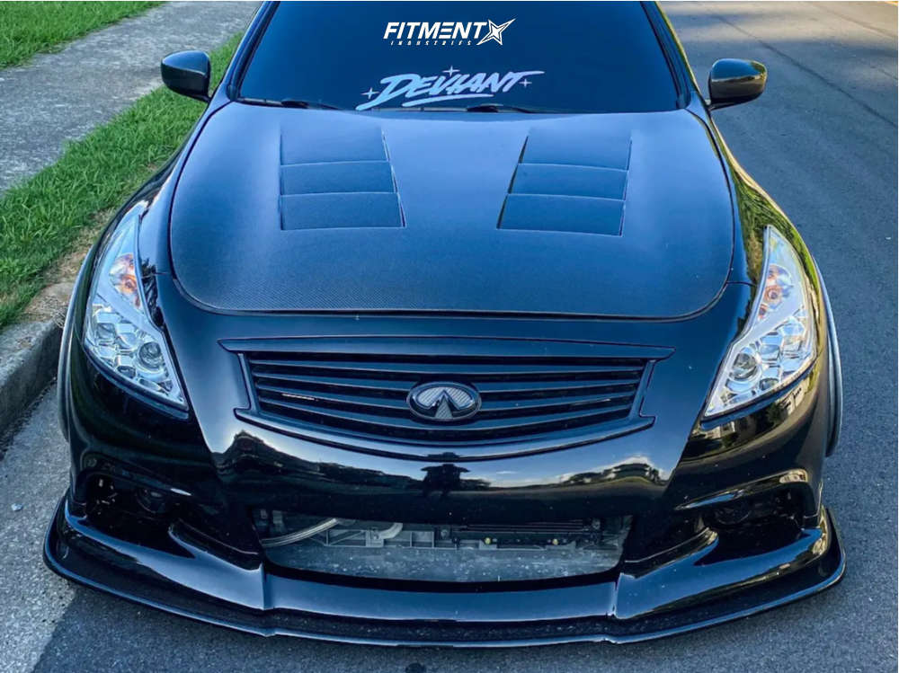 2010 INFINITI G37 Sport with 20x12.5 Weds Ratzinger and Accelera 235x35 ...
