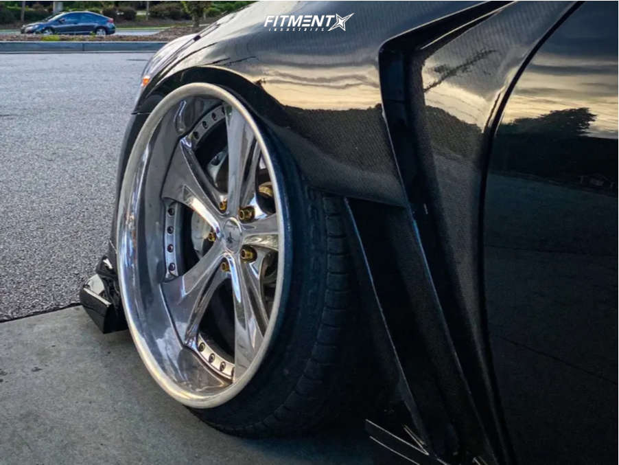 2010 INFINITI G37 Sport with 20x12.5 Weds Ratzinger and Accelera 235x35 ...