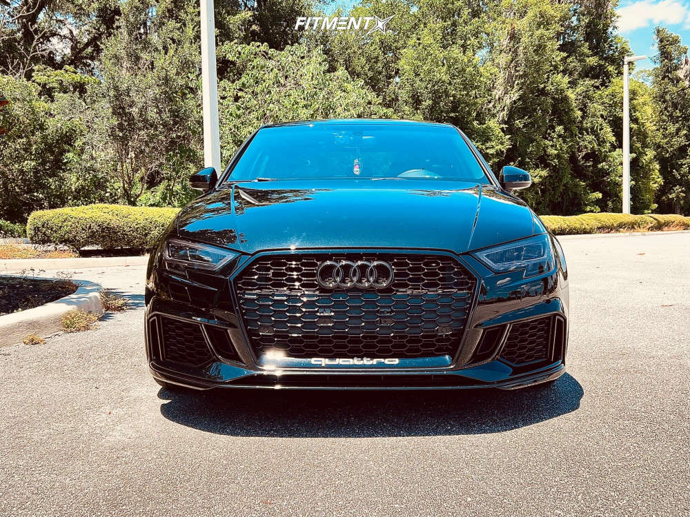 2018 Audi RS3 Base with 18x9.5 TSW Neptune and Continental 255x40 on ...