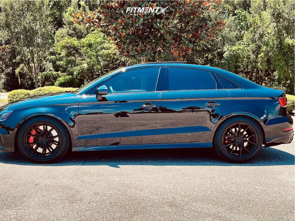 2018 Audi RS3 Base with 18x9.5 TSW Neptune and Continental 255x40 on ...