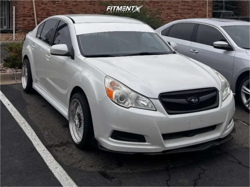 2011 Subaru Legacy 2.5i Premium with 18x8.5 STR 606 and Continental ...
