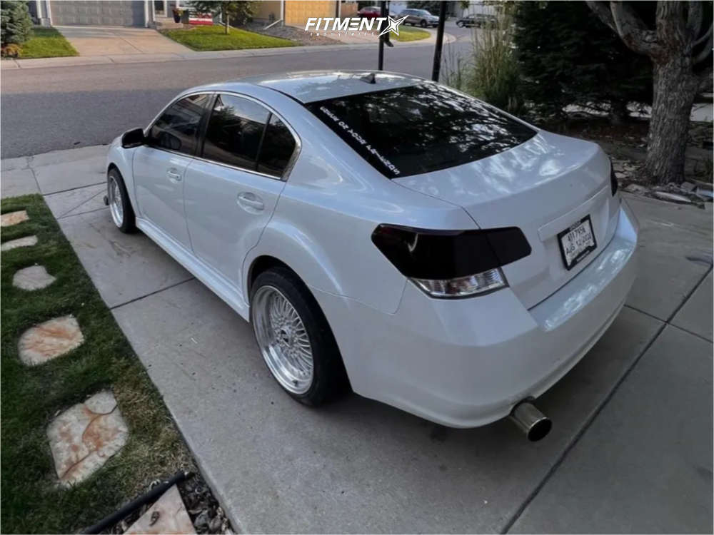 2011 Subaru Legacy 2.5i Premium with 18x8.5 STR 606 and Continental ...