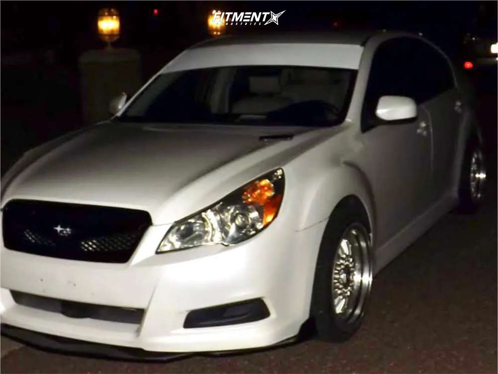 2011 Subaru Legacy 2.5i Premium with 18x8.5 STR 606 and Continental ...