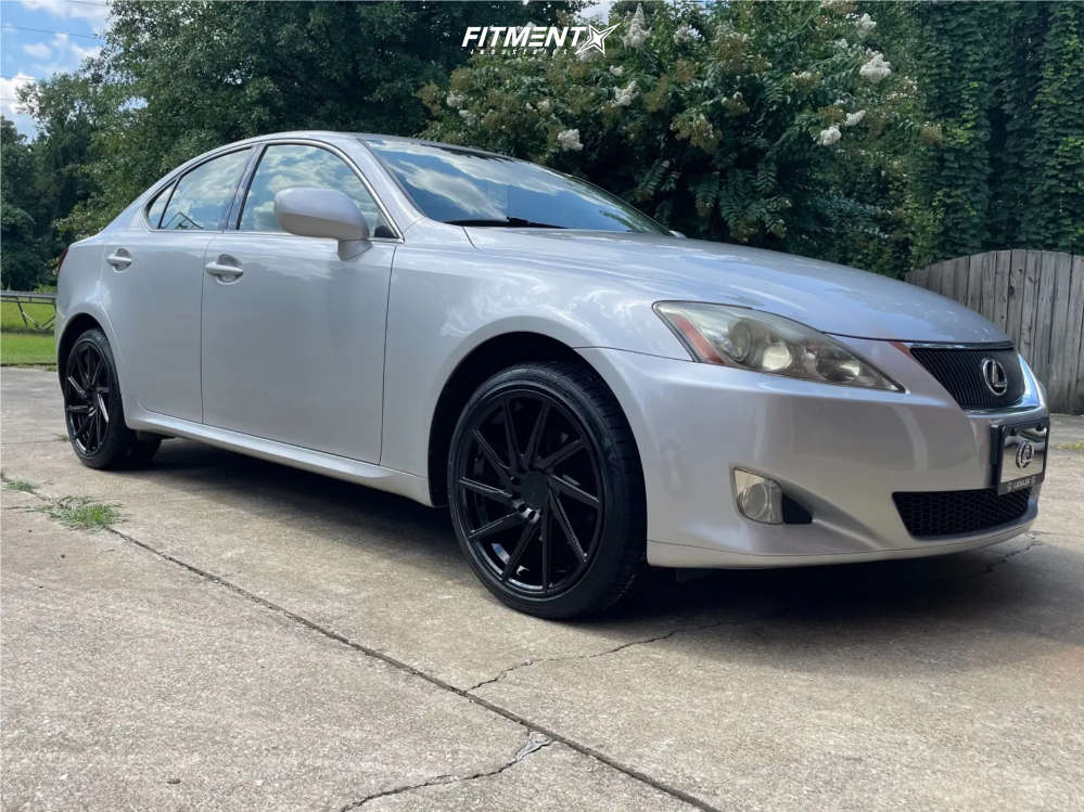 2007 Lexus IS250 Base with 18x8.5 F1R F29 and Kumho 225x40 on Stock ...