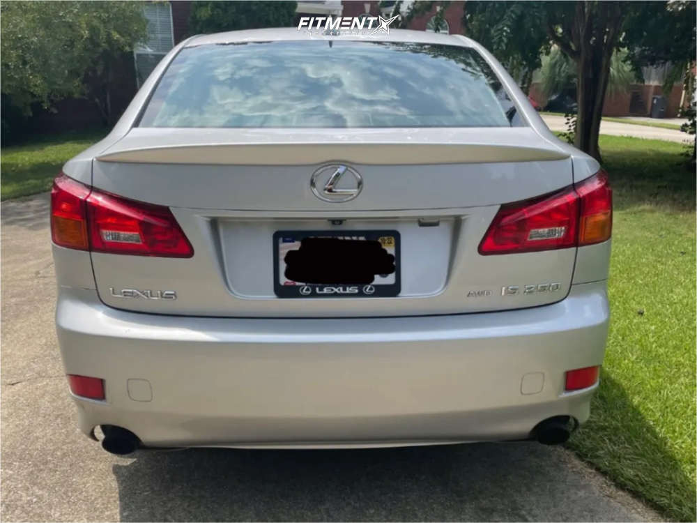 2007 Lexus IS250 Base with 18x8.5 F1R F29 and Kumho 225x40 on Stock ...