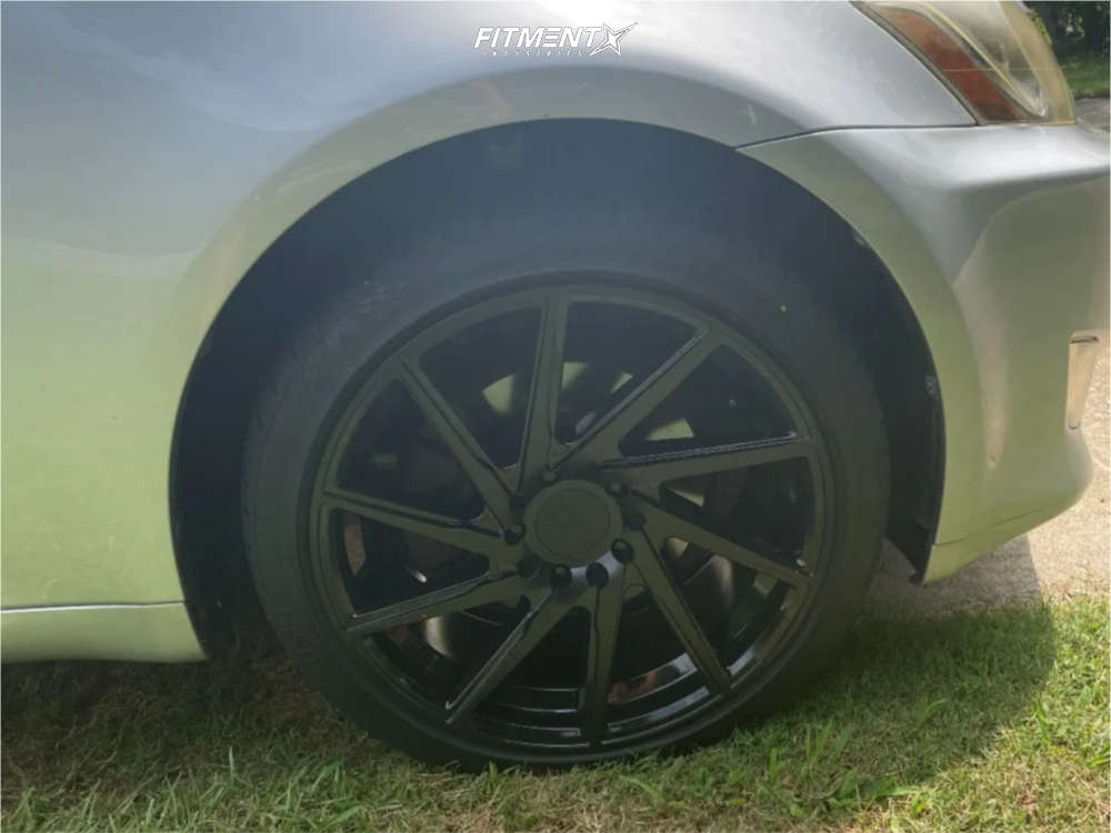 2007 Lexus IS250 Base with 18x8.5 F1R F29 and Kumho 225x40 on Stock ...