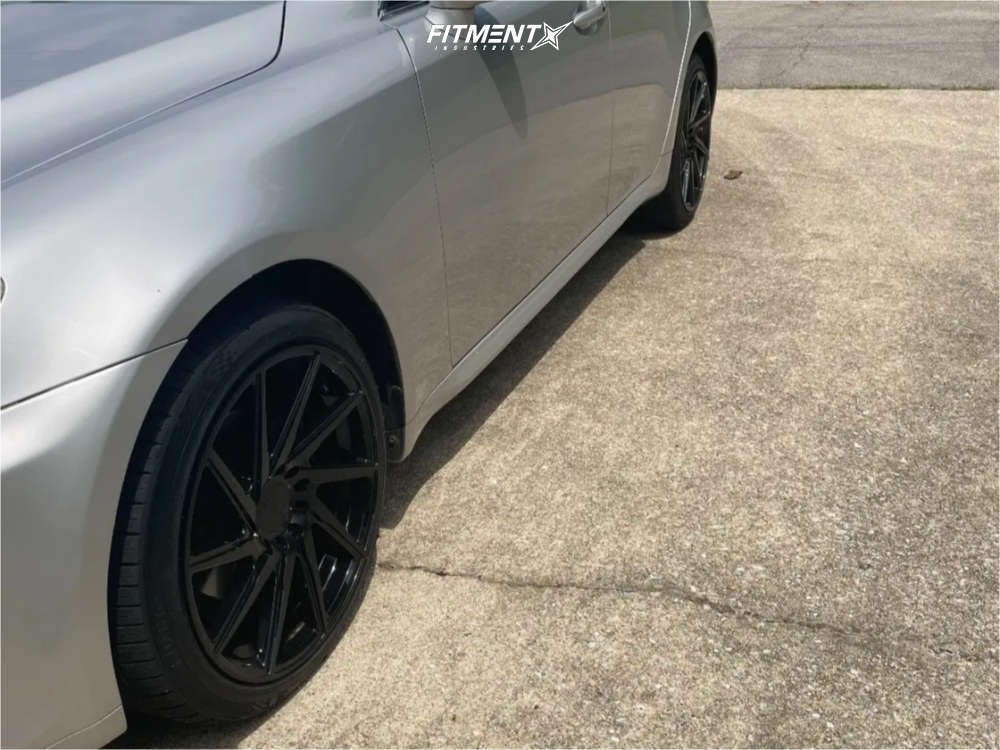 2007 Lexus IS250 Base with 18x8.5 F1R F29 and Kumho 225x40 on Stock ...