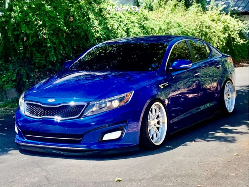 2015 Kia Optima SX Turbo with 19x9.5 Aodhan Ds07 and General 235x35 on Coilovers | 2357876 ...