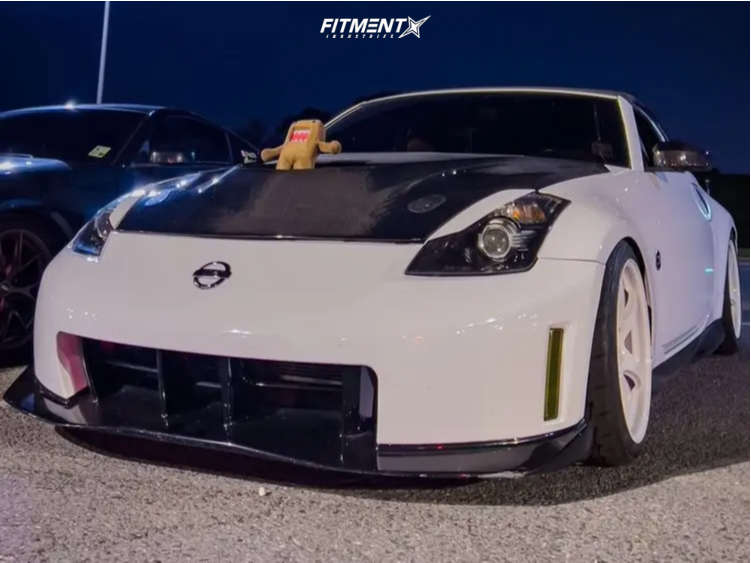 2009 Nissan 350Z Grand Touring with 18x9.5 Gram Lights 57cr and ...