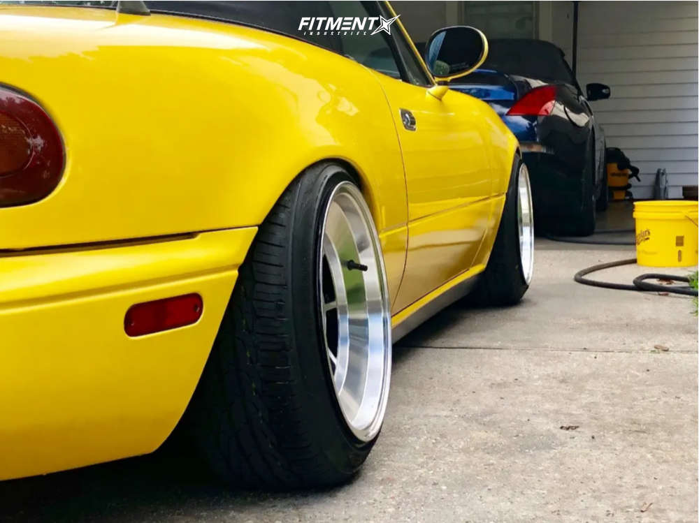 1999 Mazda Miata Base with 15x8 Rota Shakotan and Toyo Tires 195x45 on ...