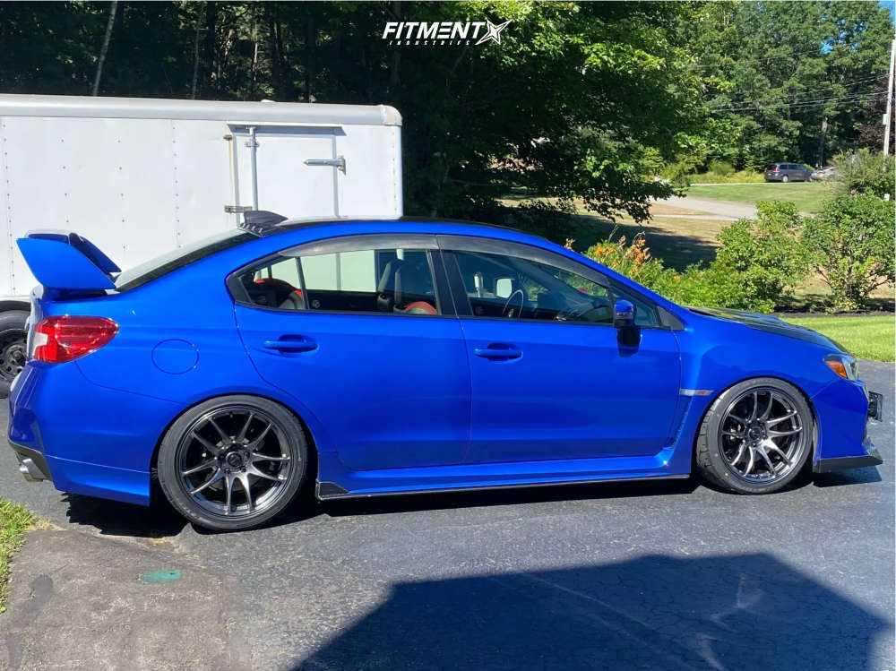 2017 Subaru WRX STI Base with 18x9.5 Vors Tr4 and Kenda 245x40 on ...