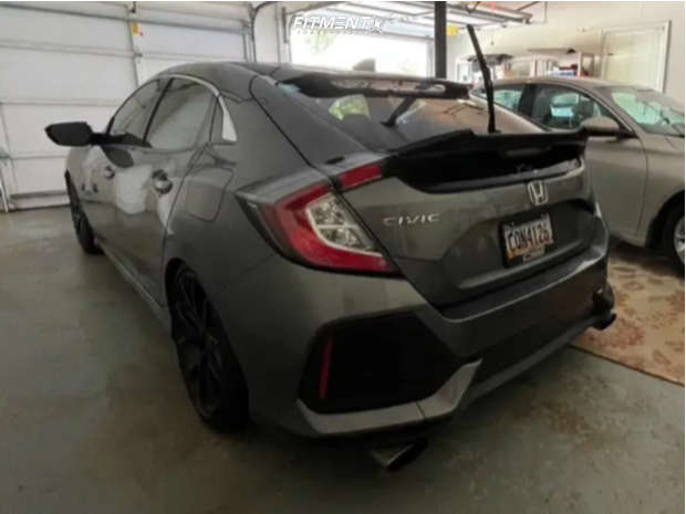 2017 Honda Civic EX with 18x8 Niche Misano and Michelin 225x40 on ...