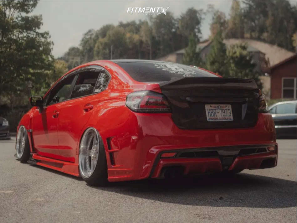 2019 Subaru WRX Premium with 18x10.5 Work Equip E05 and Federal 225x40 ...